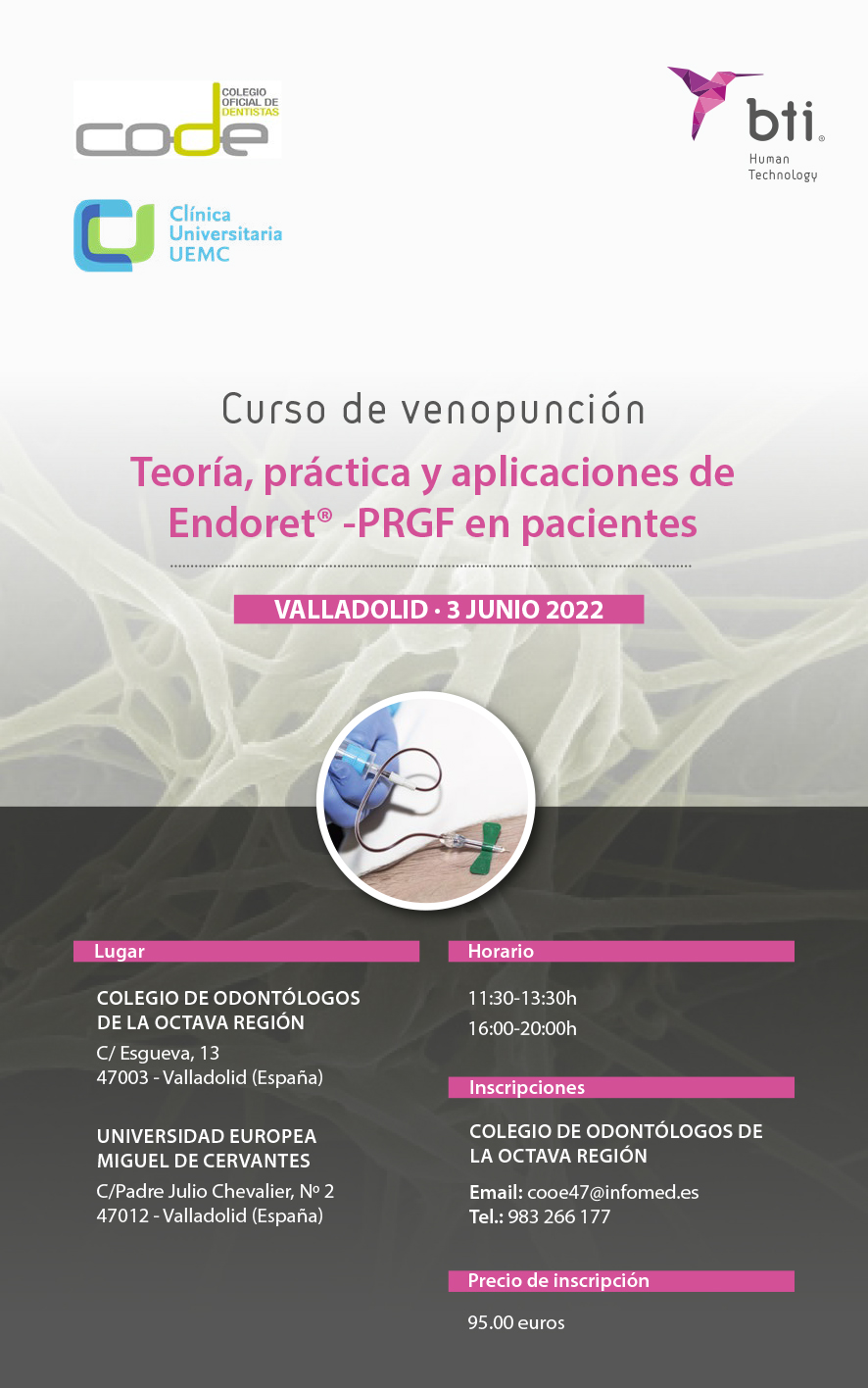 Venopunción, teoría, práctica y aplicaciones de PRGF – Endoret® en ...