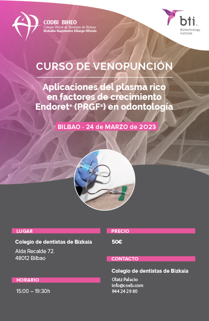 Curso de venopunción. Aplicaciones del plasma rico en factores de ...