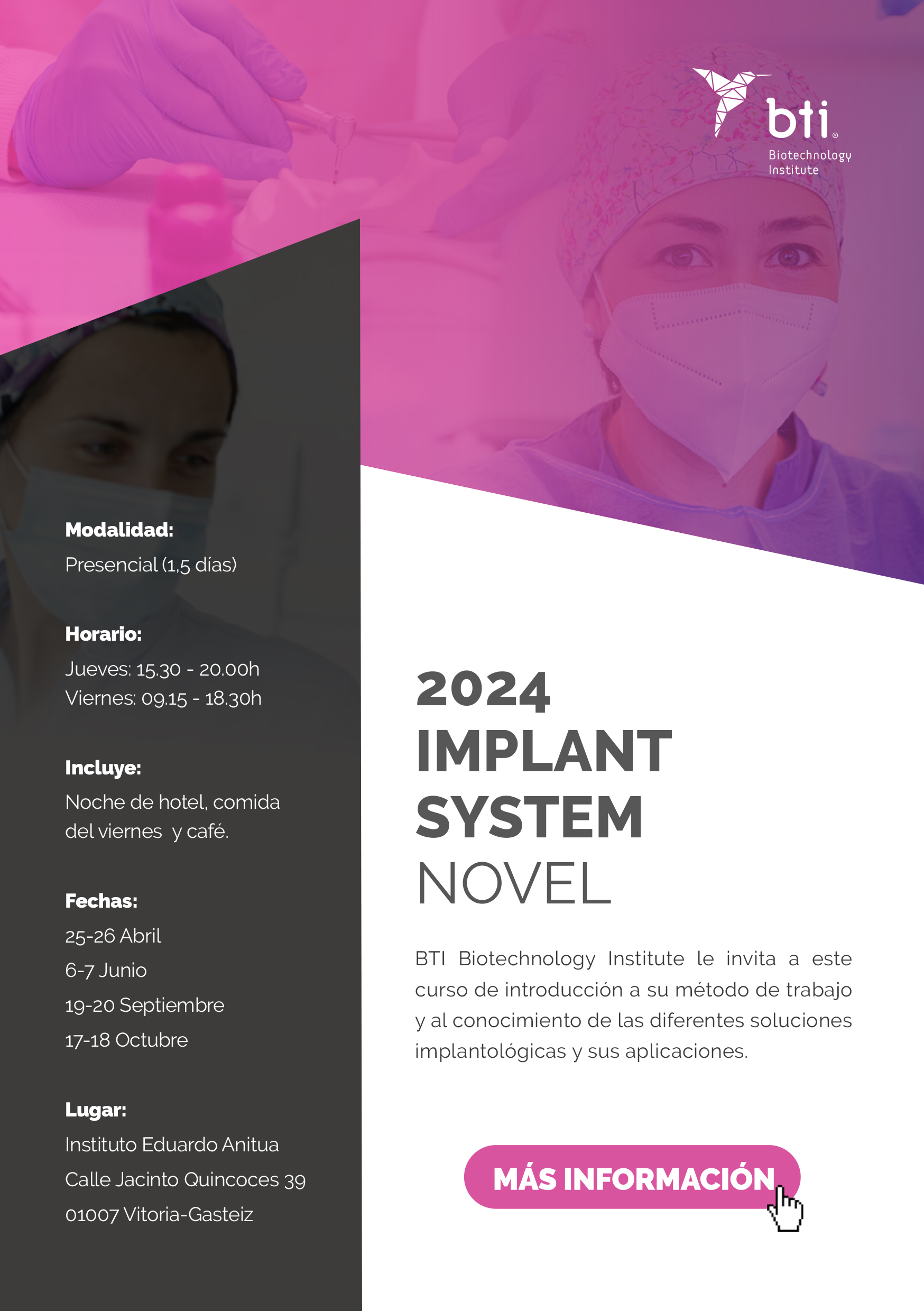BTI Implant System – Iniciación [junio 2024] – BTI Training Center